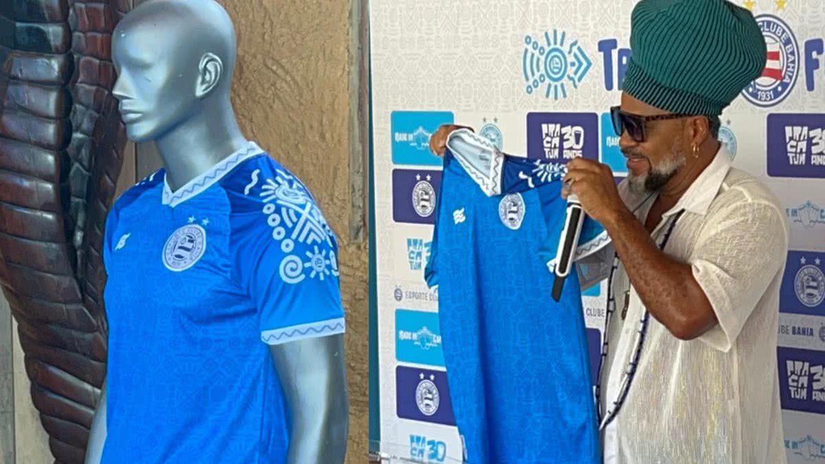 Com pintura da Timbalada, Bahia apresenta novas camisas em colaboração ...