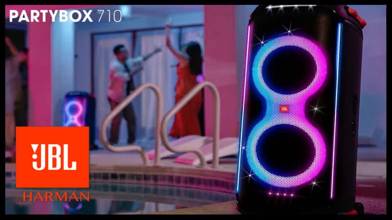 Oferta do dia: 36% na caixa de som PartyBox 710 da JBL