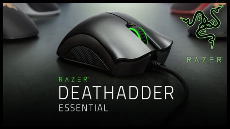 Oferta Relâmpago: Mouse Gamer da Razer com 49% de desconto