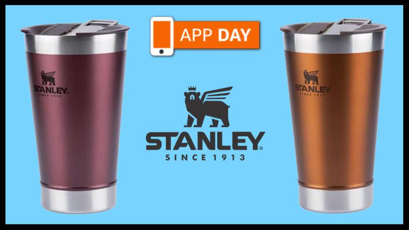 App Day Amazon: copo térmico da Stanley com incríveis 50% de desconto