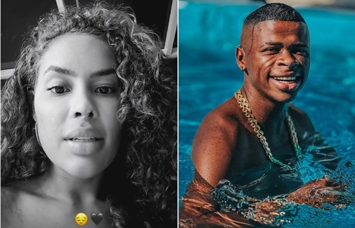 Sthe Matos passa mal ao saber da morte de Rodrigo Amendoim