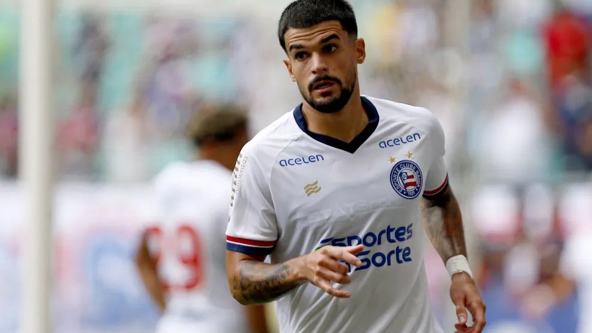 Cauly, do Bahia, é o jogador com mais passes decisivos do Brasileirão 2023