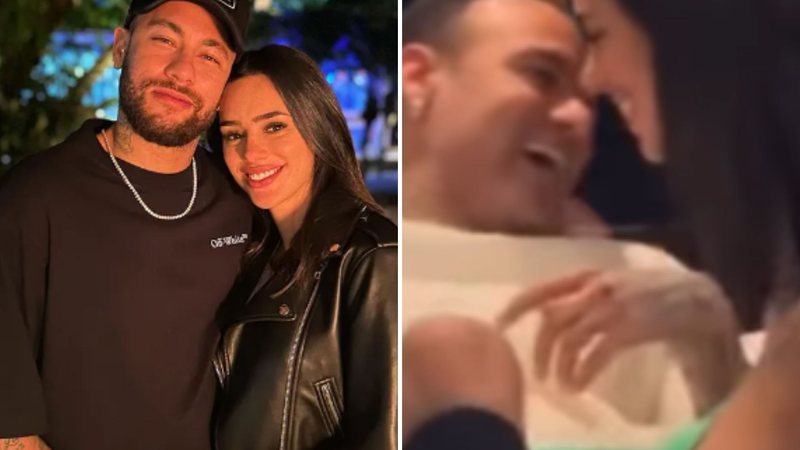 Vídeo: Momento íntimo entre Neymar e Bruna Biancardi viraliza; assista