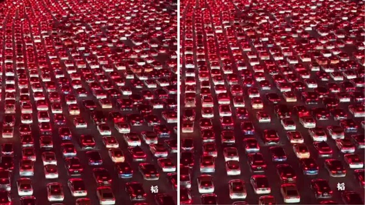 China registra engarrafamento gigante com mais de 120 mil veículos ...