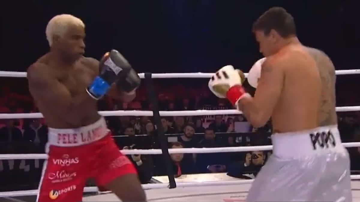 Com nocaute avassalador, Popó massacra ícone do MMA Pelé Landy em ...