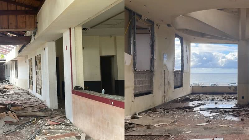 Palco do abandono: Antigos restaurantes do Parque Costa Azul acumulam ...
