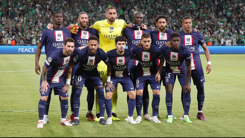 Trio MMN faz a festa do PSG na Champions League