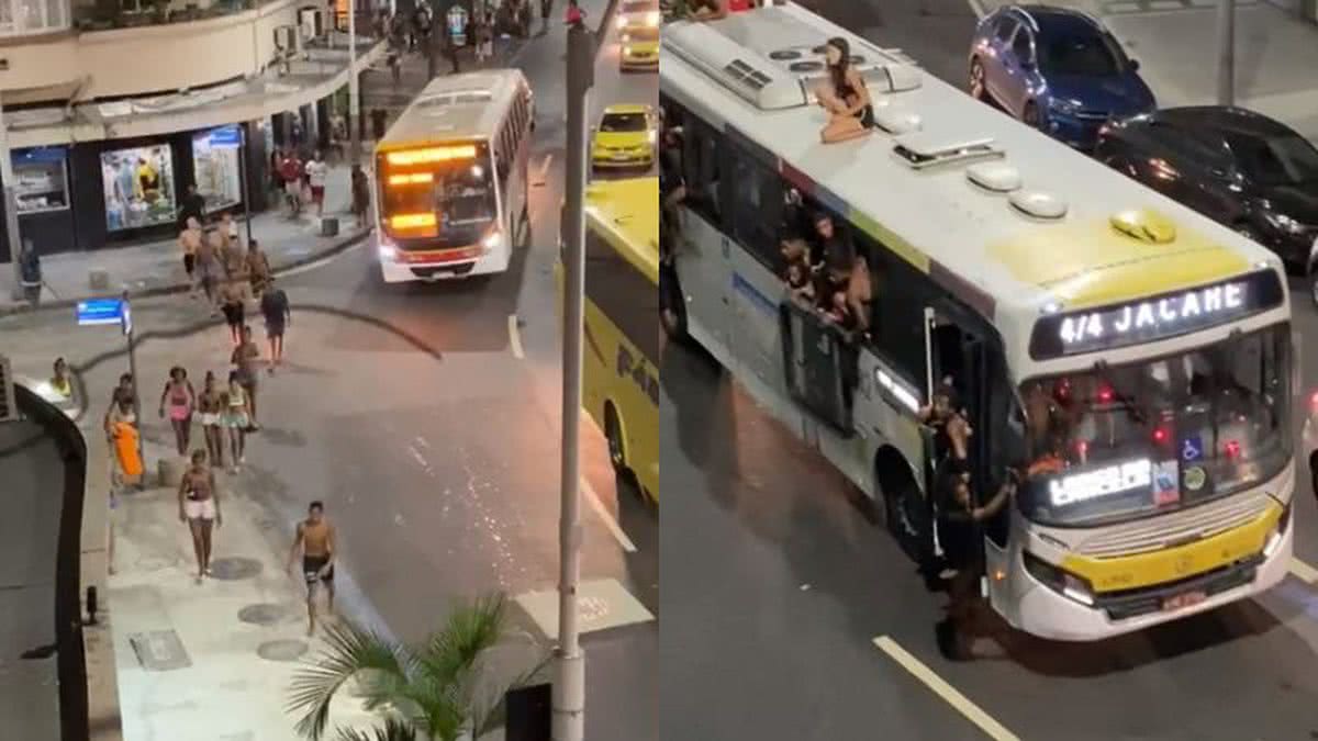 Ônibus completamente lotado é flagrado transitando por orla de badala ...