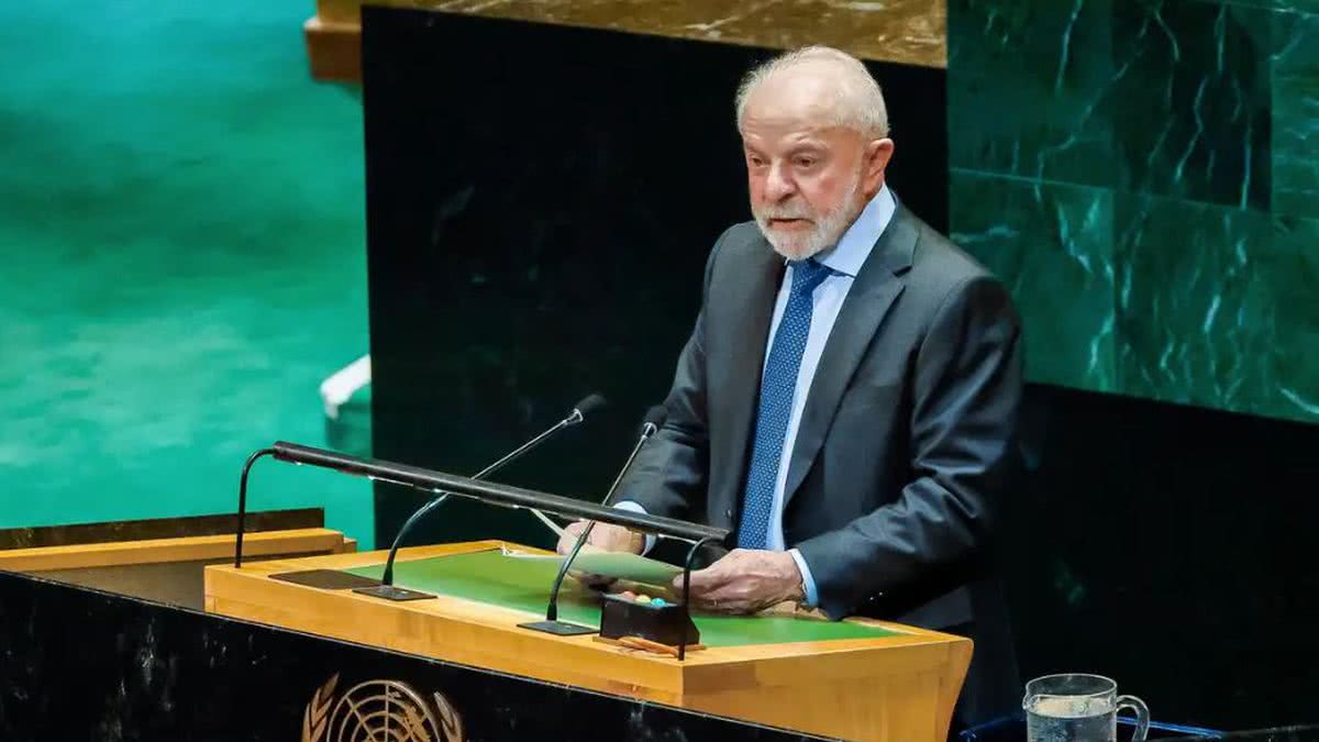 ONU divulga foto inédita de Trump assistindo ao discurso de Lula; veja