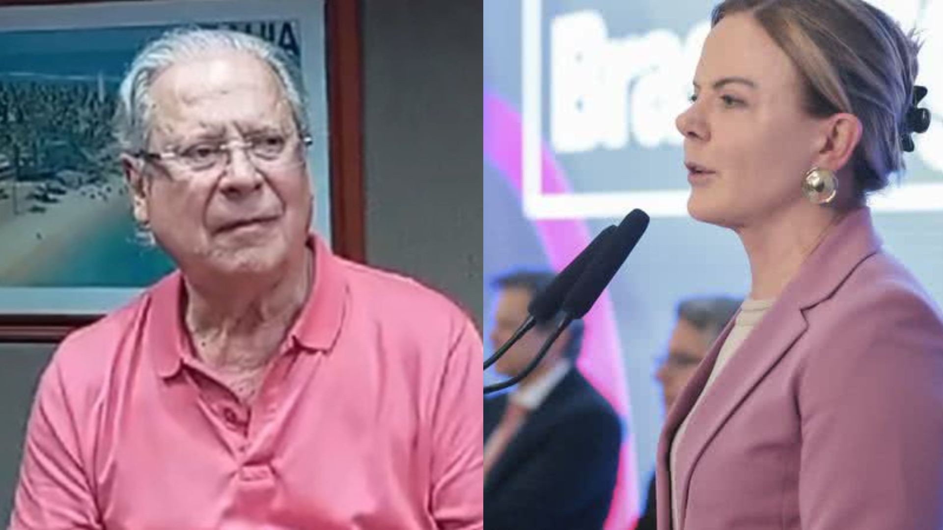 Gleisi bate de frente com Dirceu e diz que “não cabe” comentar pena de ...
