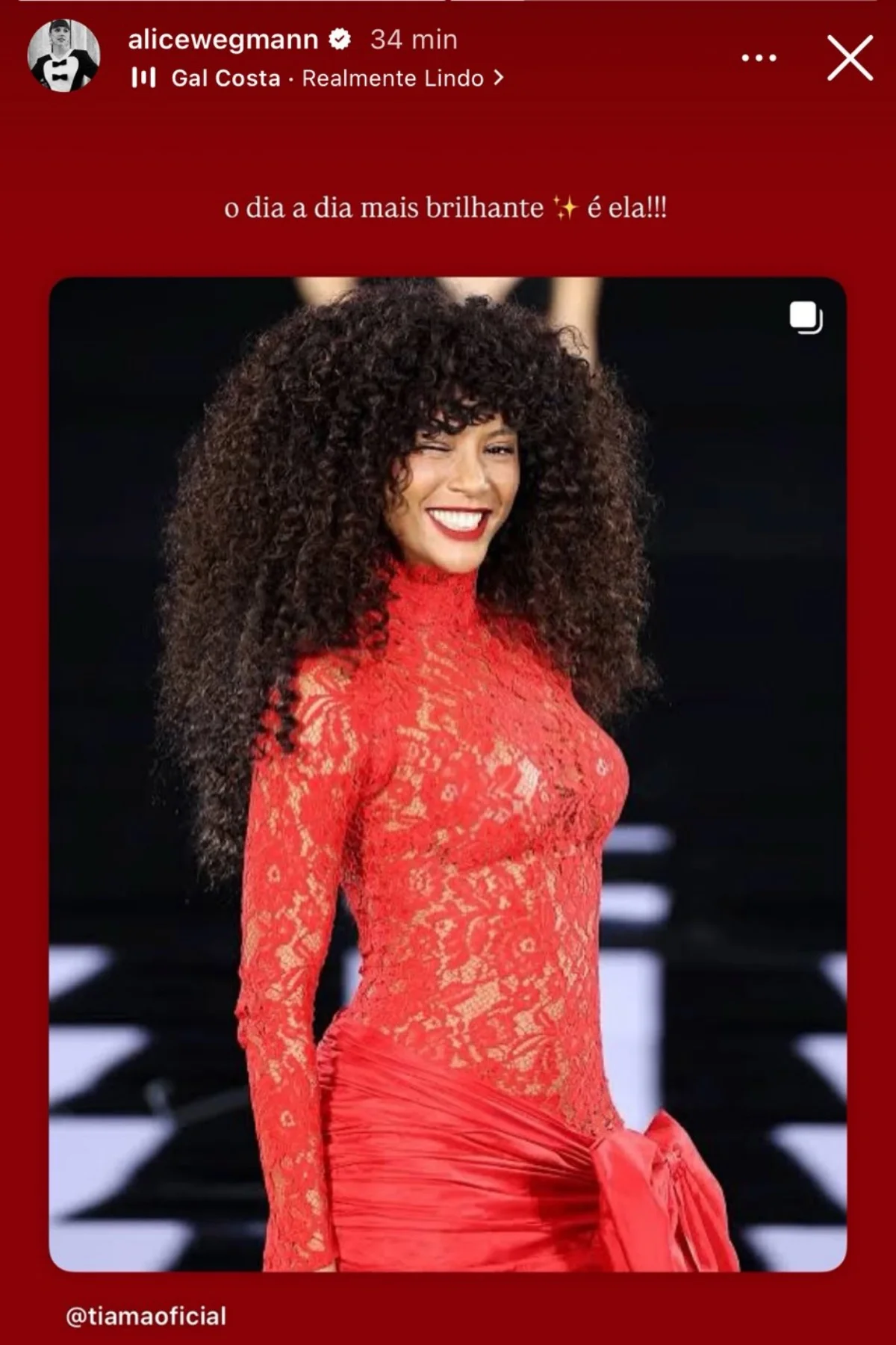 Alice Wegmann toma atitude após suposta denúncia de Taís Araújo contra ...