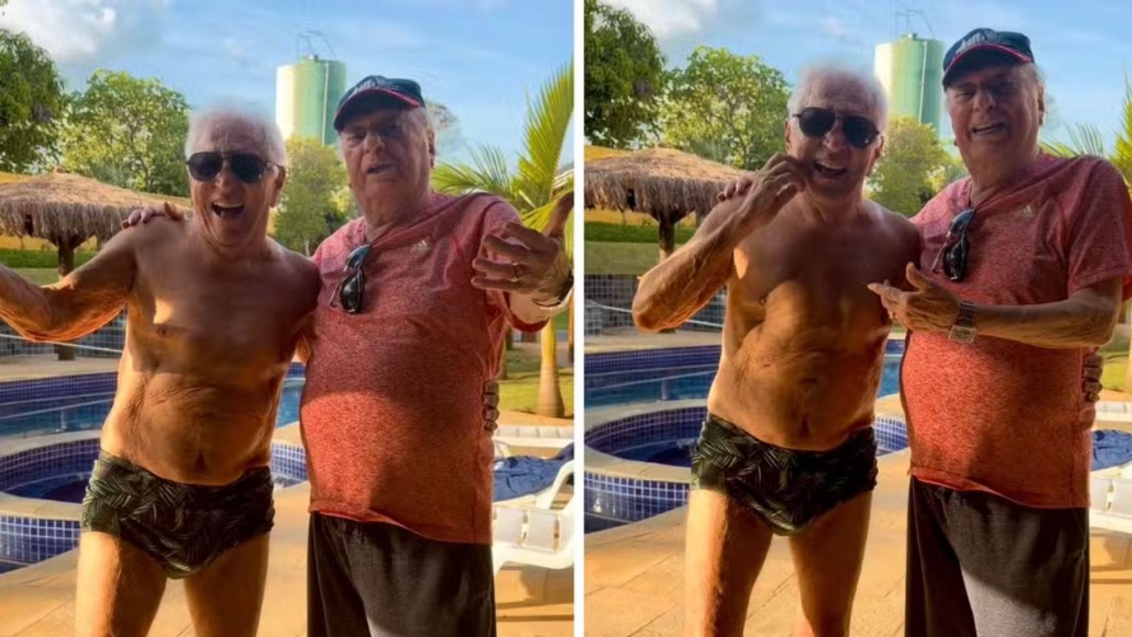 Reencontro de gigantes! Carlos Alberto de Nóbrega e Raul Gil ...