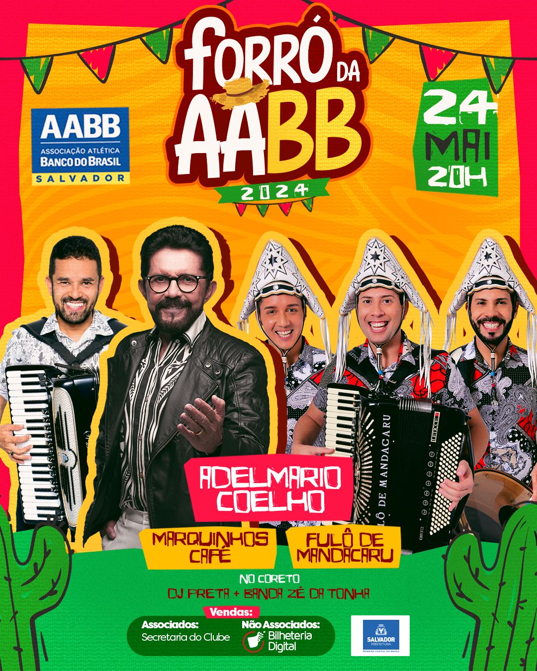 Destaques do forró compõem grade do tradicional Forró da AABB; confira