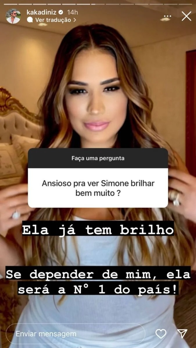 Marido de Simone comenta sobre carreira solo da cantora: “A número um ...