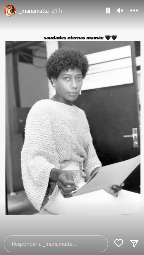 Filha mais velha de Glória Maria presta nova homenagem a mãe; confira