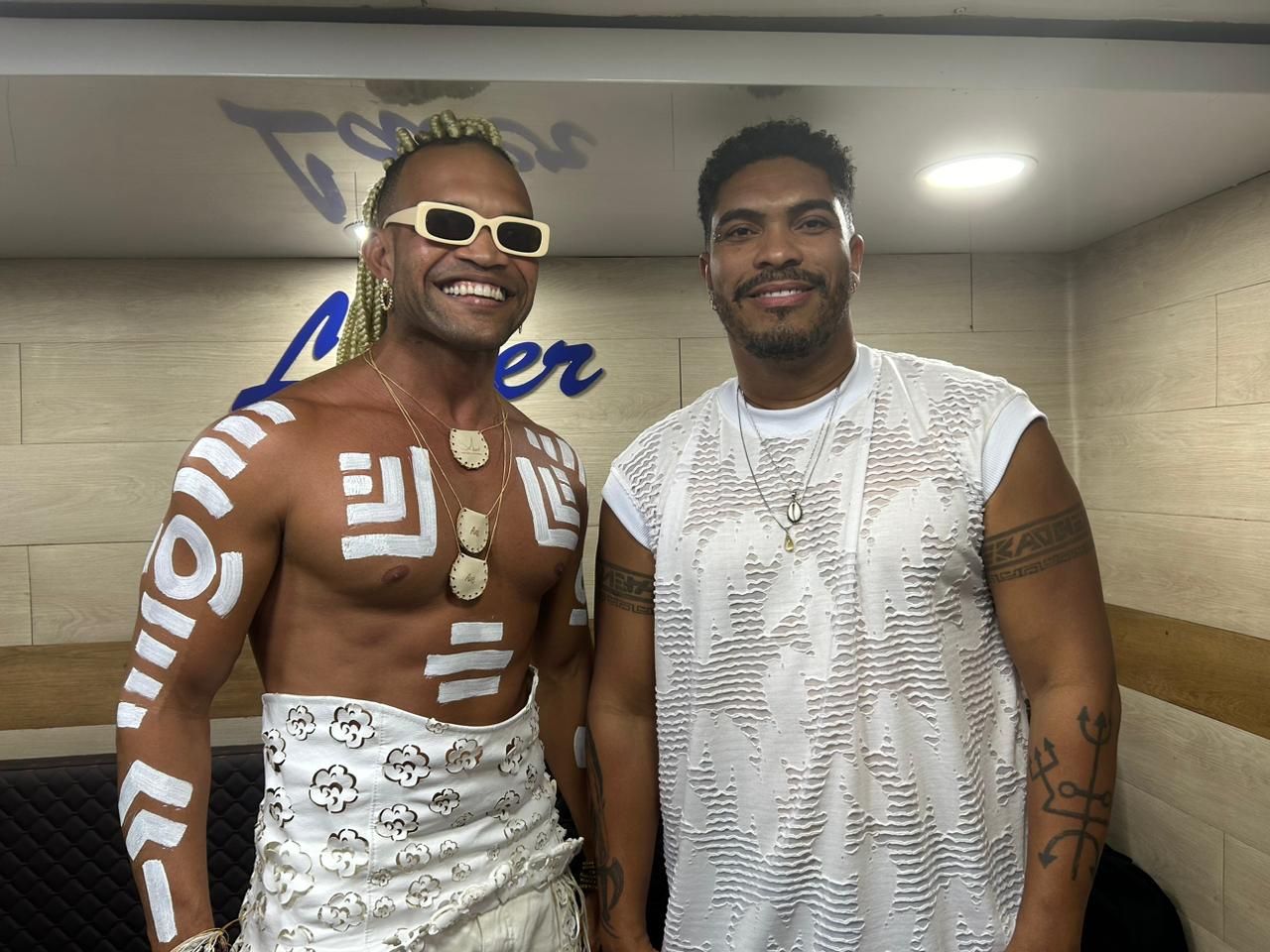 Carnaval 2024: Denny Denan e Buja, da Timbalada, falam sobre competição ... Carnaval 2024: Denny Denan e Buja, da Timbalada, falam sobre competição ...