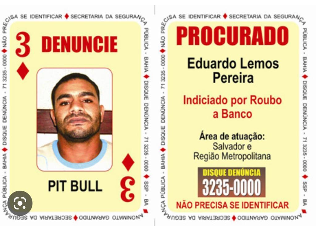 Baralho do crime: Assaltante de banco morre em troca de tiros com policiais em Salvador