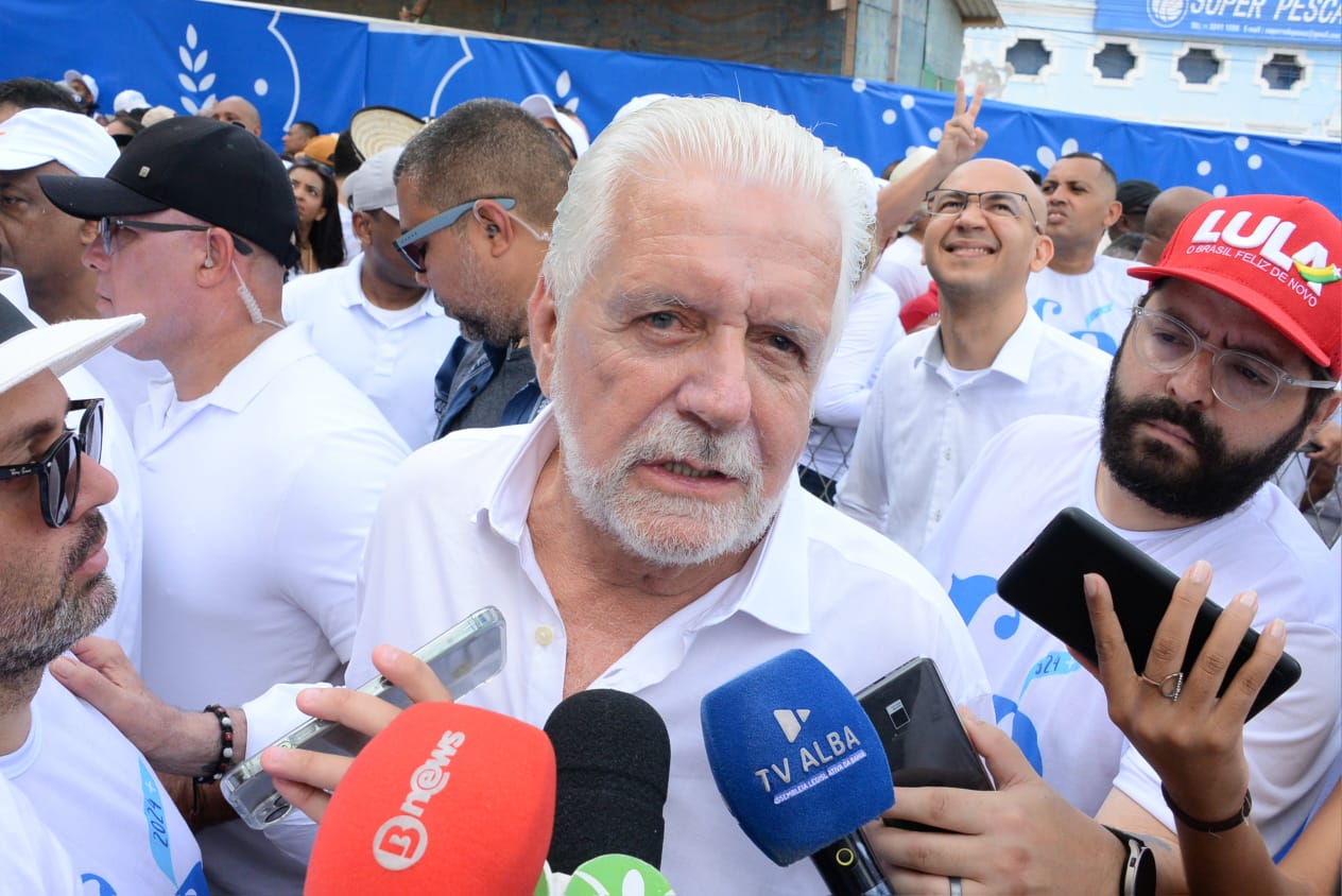 Lavagem do Bonfim: Jaques Wagner opina sobre candidatura de Geraldo Júnior