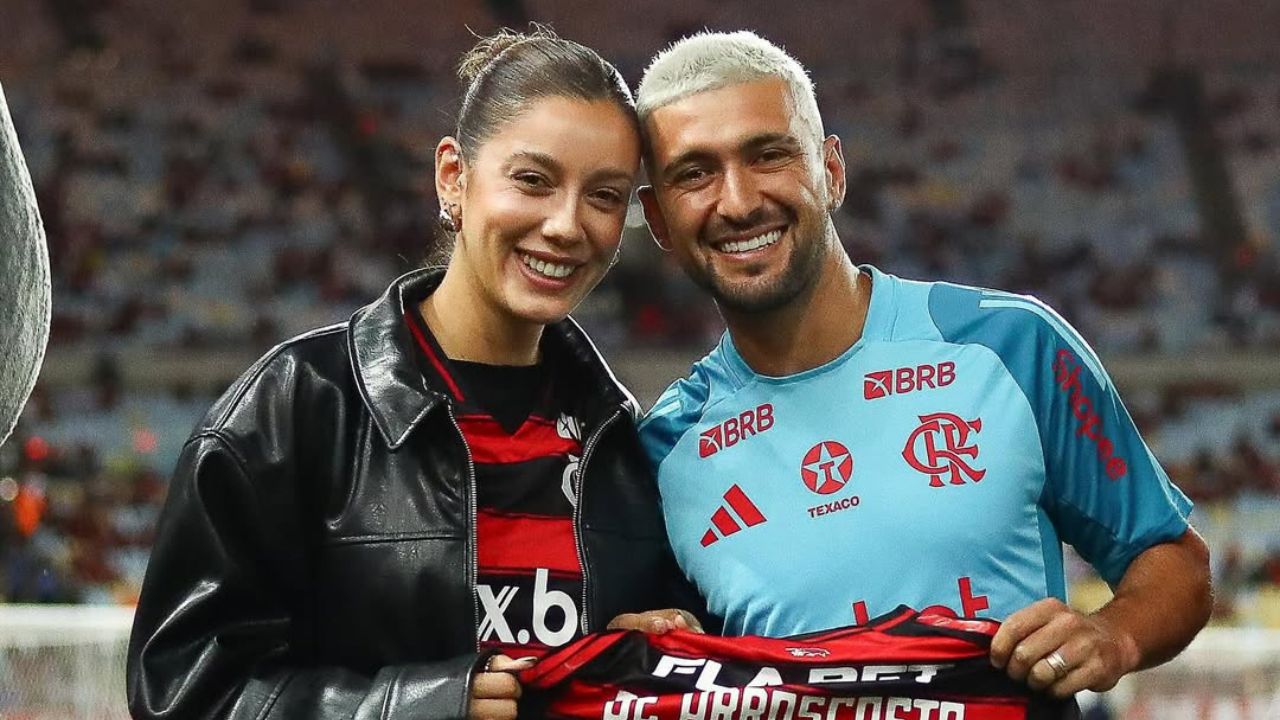 Saiba quem é Camila Bastiani, que espera filho de Arrascaeta, do Flamengo