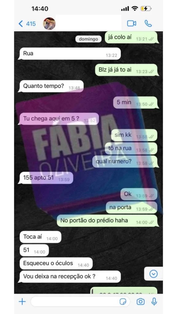 Vaza print de conversa íntima entre Neymar e amante; confira