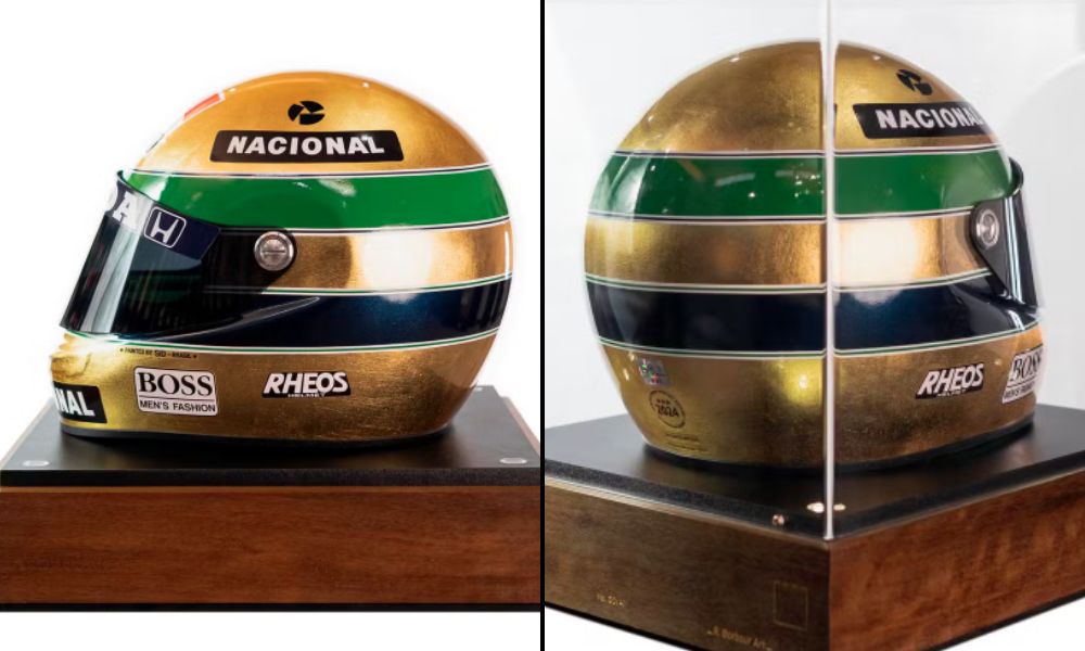 Ayrton Senna é homenageado em capacete exclusivo; entenda