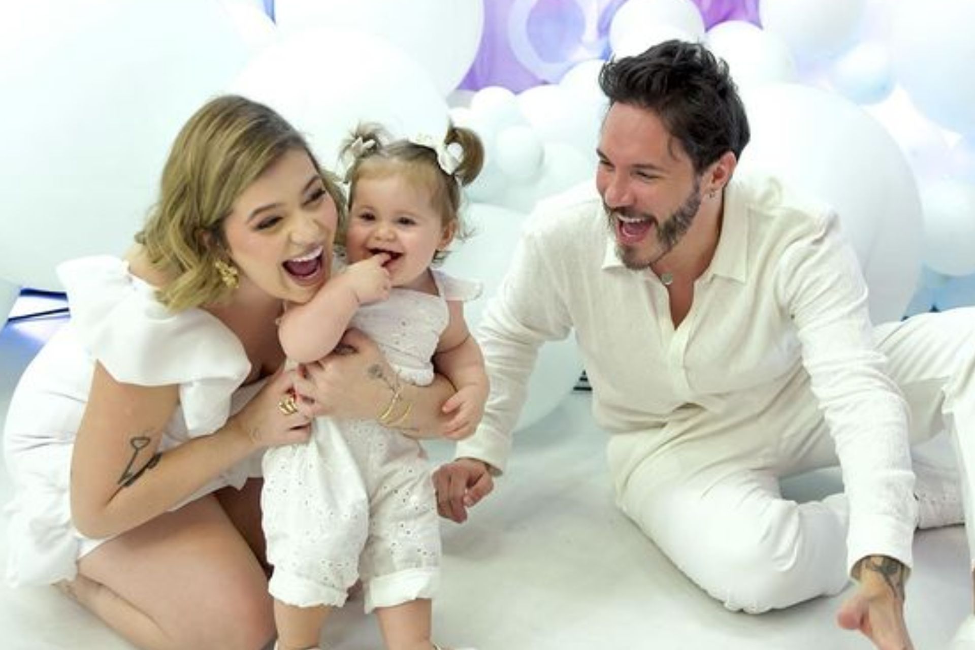 Viih Tube compartilha foto da infância e compara com Lua: "Misturinha"