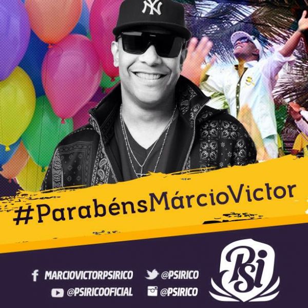 “Nação Psiriqueira” comemora aniversário de Márcio Victor