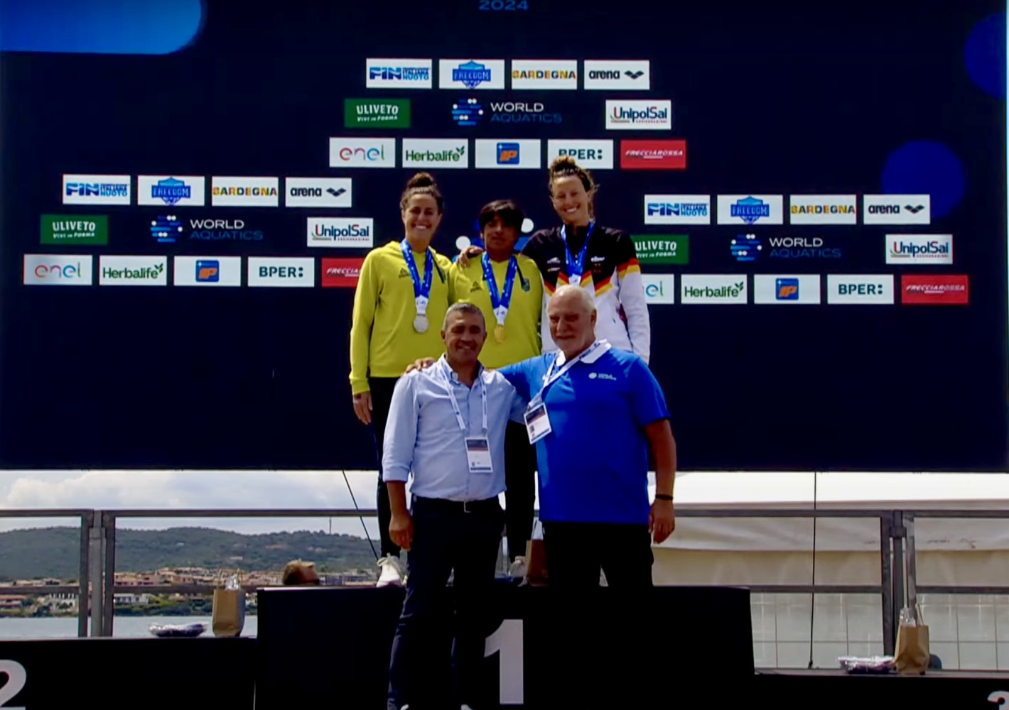 Baiana Ana Marcela conquista ouro em etapa da Copa do Mundo de Águas ...