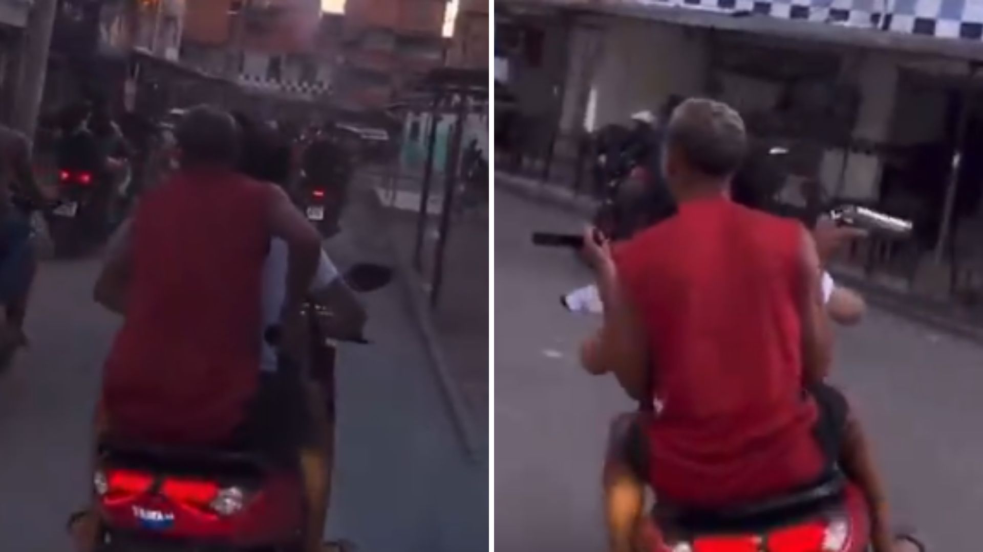 Com direito a tiros para o alto e carreata, cantor famoso faz homenagem a Gotinha da Maré; assista