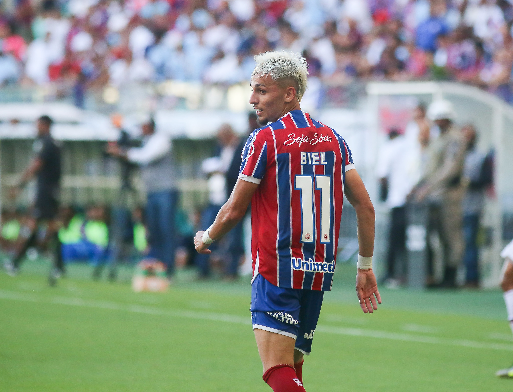 Biel comemora primeiro gol na temporada após classificação do Bahia ...