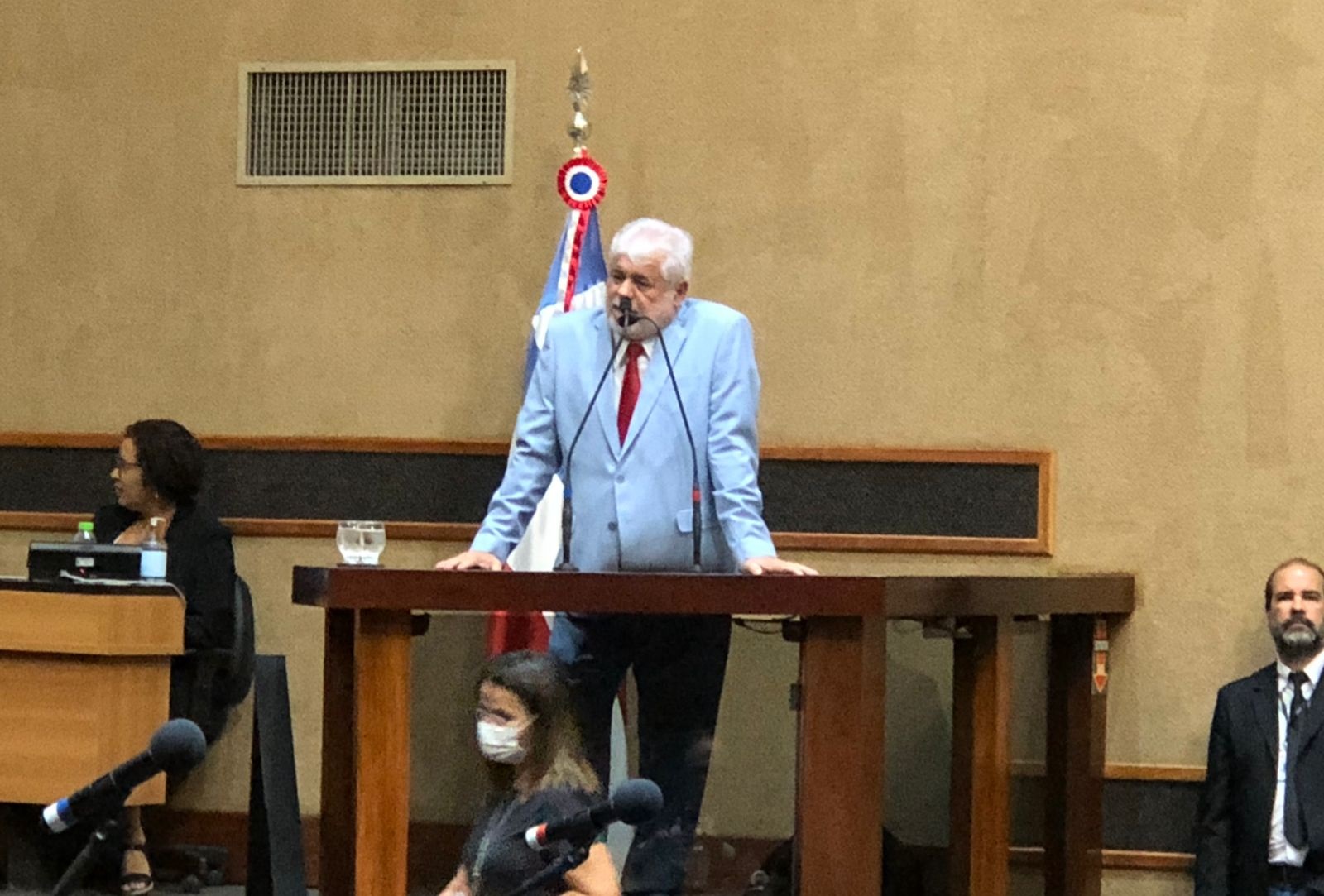 Novo conselheiro do TCM, Paulo Rangel faz discurso emocionado ...