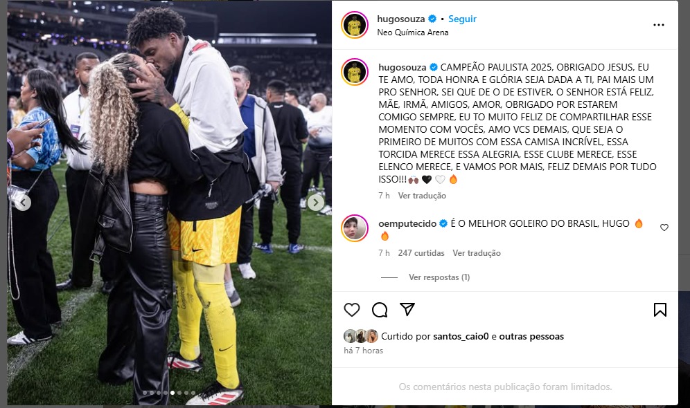 Goleiro do Corinthians assume romance com influenciadora e protagoniza ...