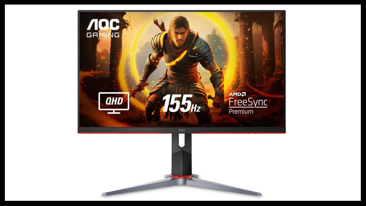 Oferta Relâmpago: monitor gamer AOC Hero com 40% de desconto