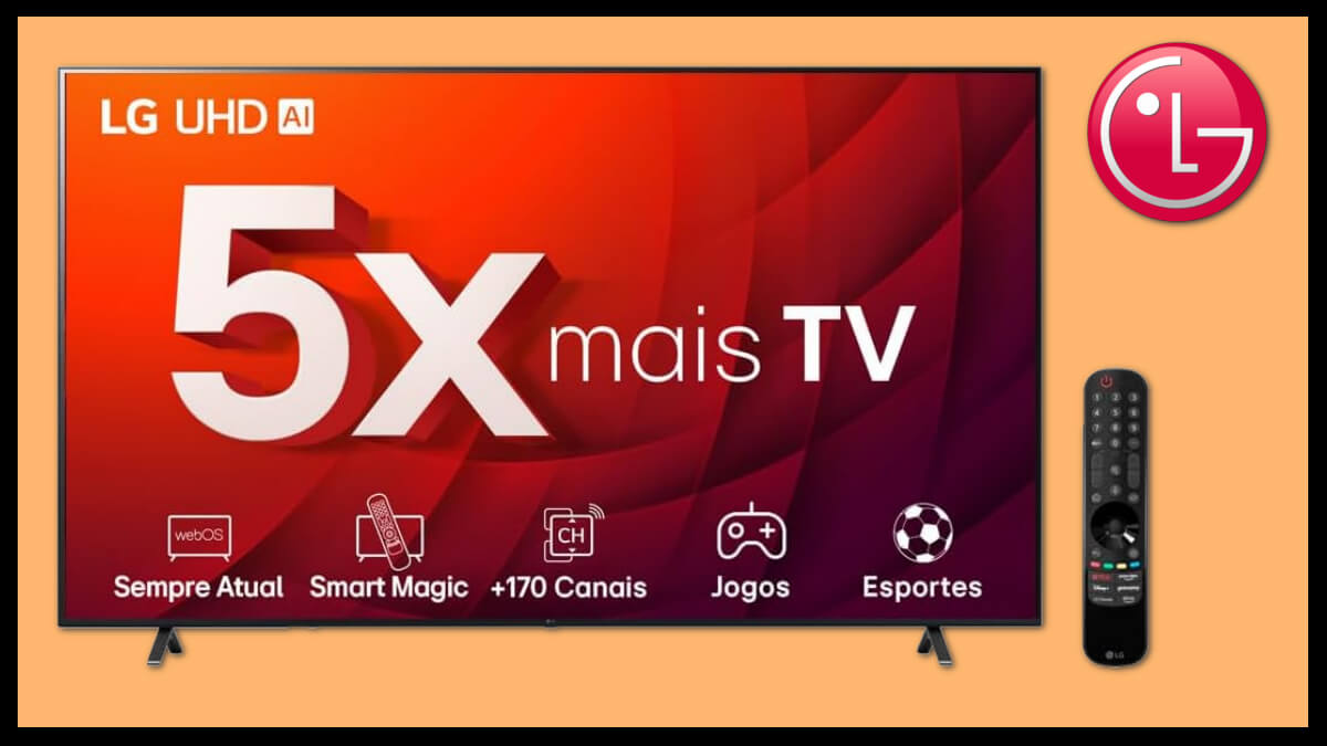 Ofertas do dia: descontos de até 46% na smart TV UHD da LG