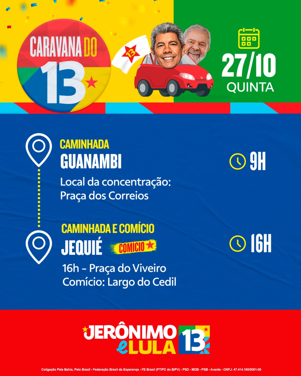 Vai ou não? Agenda de Jerônimo traz pista se ele vai ao debate com ACM ...