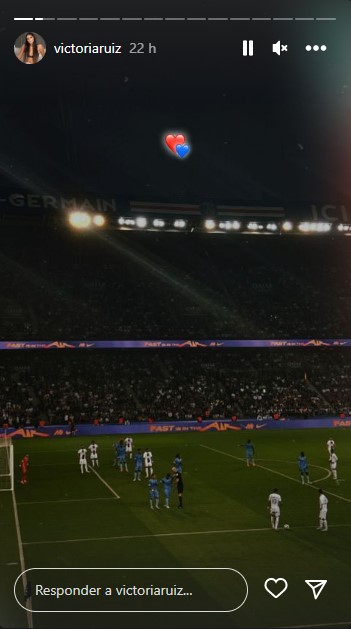 Suposto affair de Neymar assiste jogo do PSG e compartilha momentos; veja clique