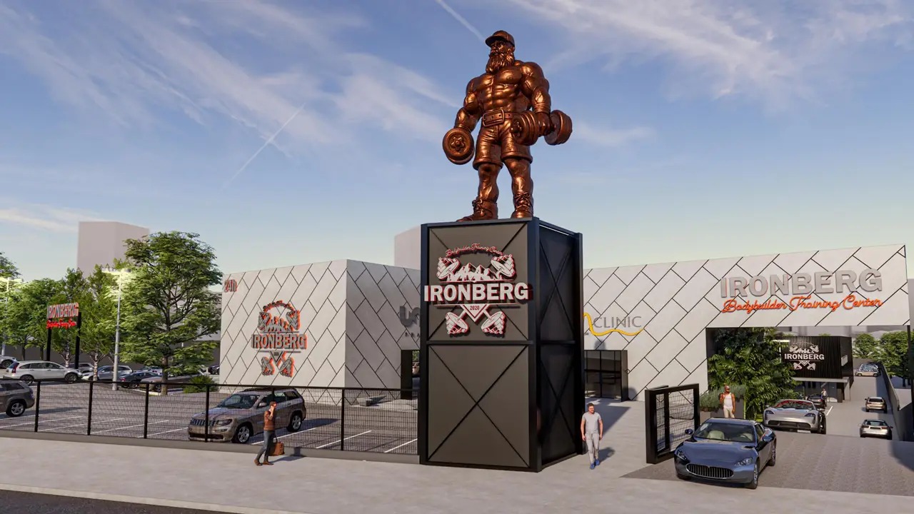 Influenciadora brasileira inaugura a maior academia de musculação do ...