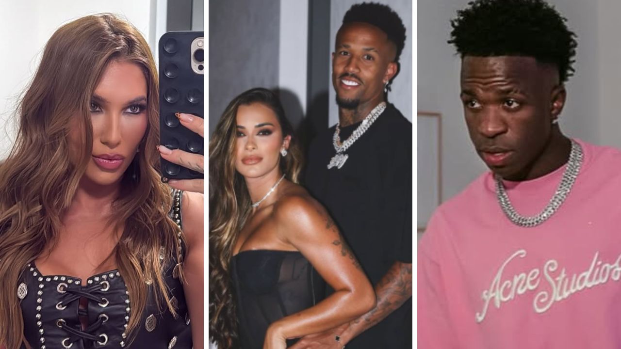 Namorados? Éder Militão entrega romance entre Vini Jr. e Virginia ...