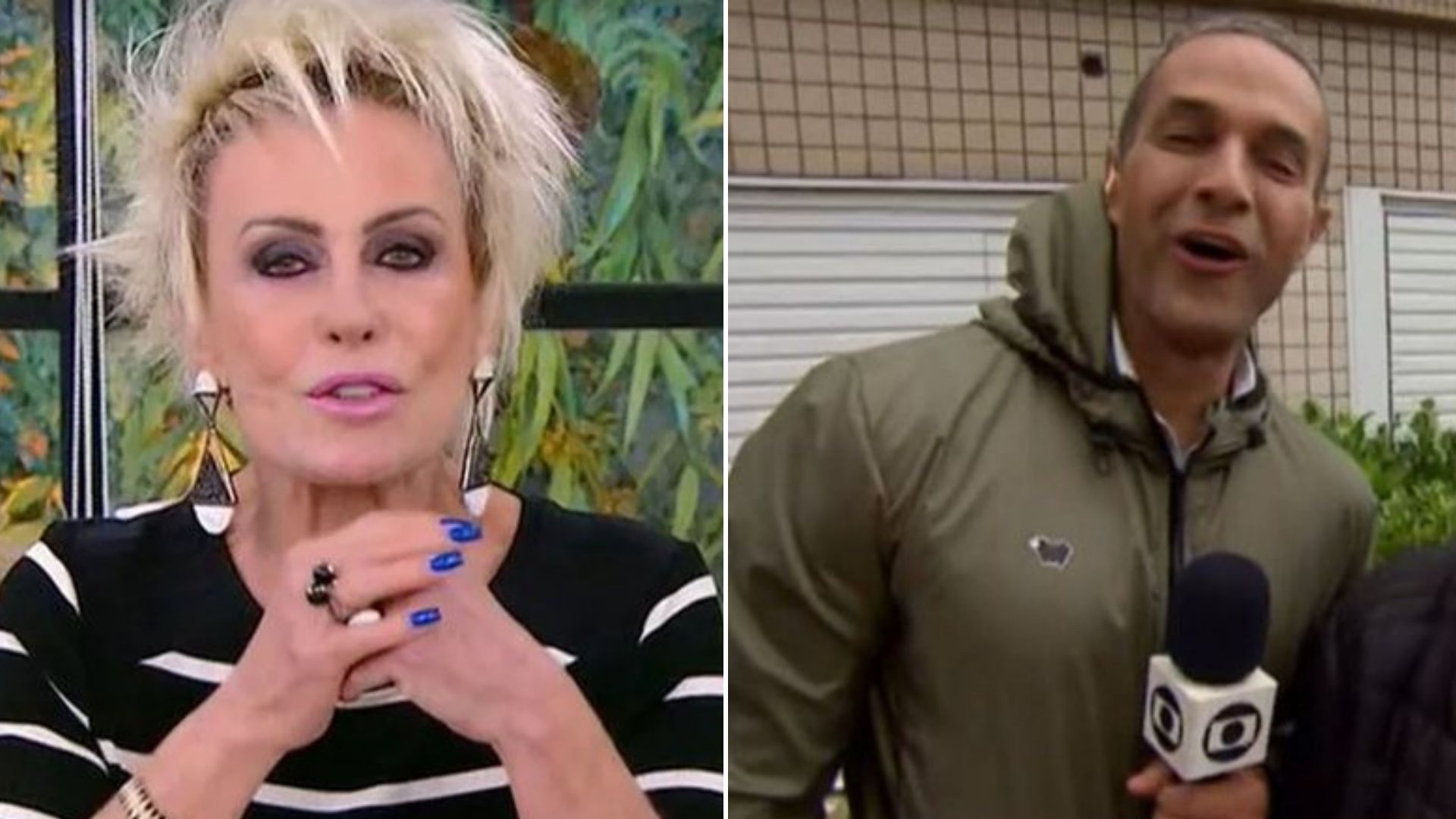 Repórter do 'Mais Você' faz piada ao vivo e Ana Maria Braga toma medida ...
