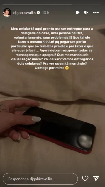 DJ Gabi Cavallin afronta Antony e faz pedido sério ao jogador; confira