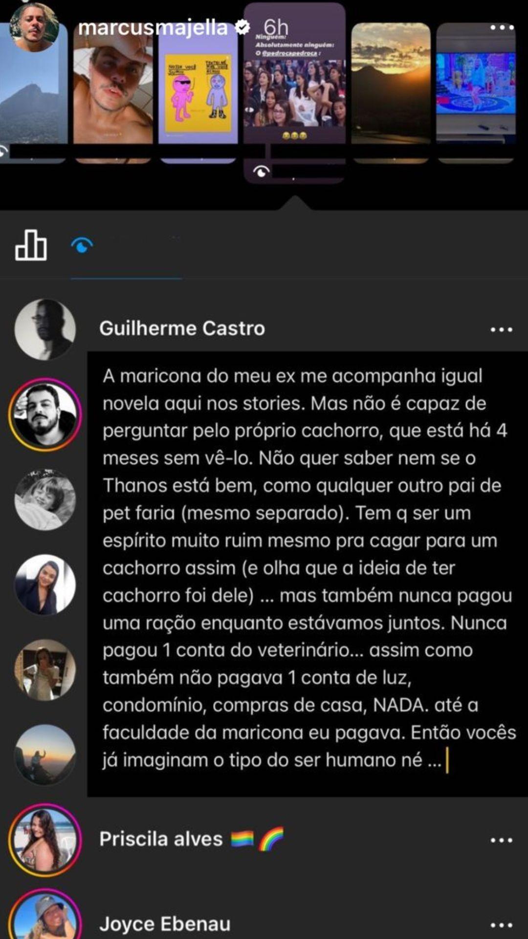 Humorista da Globo esculhamba ex, chama de 'maricona' e expõe que ...