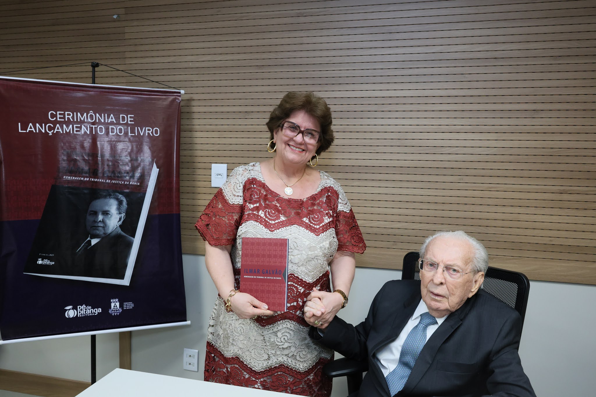 Desembargadora Ivone Bessa prestigia lançamento de livro que celebra o ...