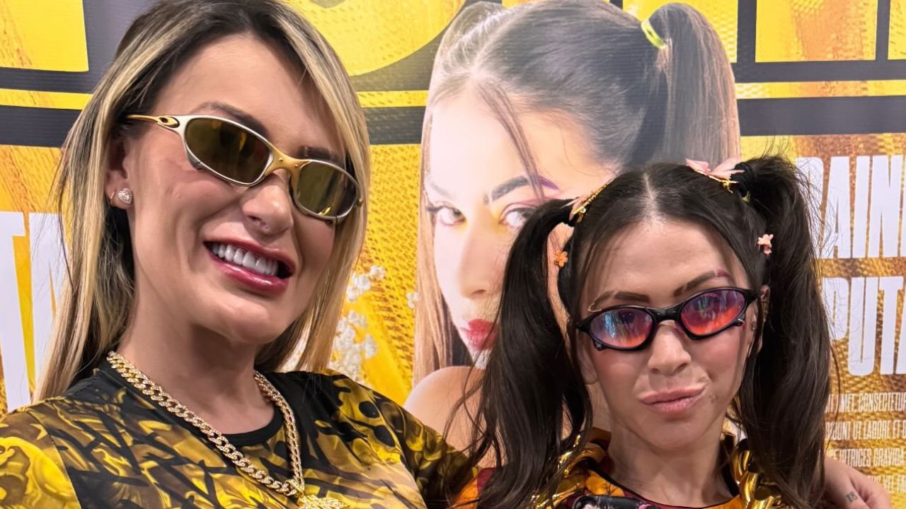 Andressa Urach estreia como "MC Ímola" ao lado de MC Pipokinha; assista