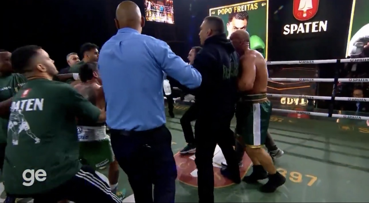 Novas imagens mostram Popó sendo agredido por treinador e filho do ...